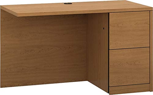 HON 105905RCC 10500 Series L Workstation Return, Full-Height Right Ped, 48w x 24d, Harvest