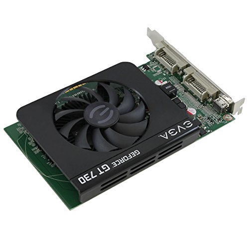 EVGA GeForce GT 730 4GB DDR3 128bit Dual DVI mHDMI Graphics Cards 04G-P3-2739-KR