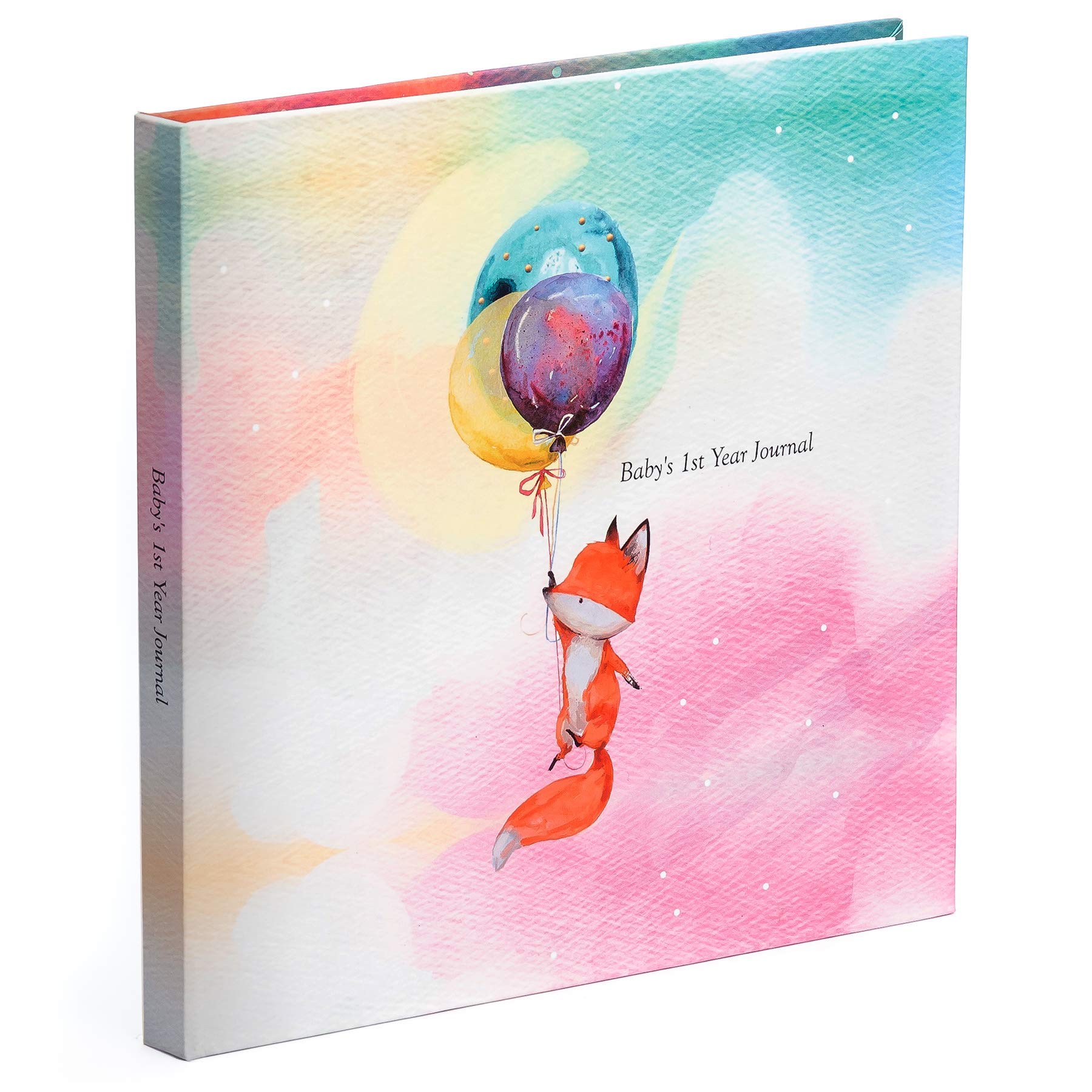 Pillow & Toast Limited Edition Baby's First Year Memory Book and Journal - Cherish Every Moment with Adorable Woodland Design - Eco-Friendly Keepsake for Your Precious Baby - Unique Baby Gift