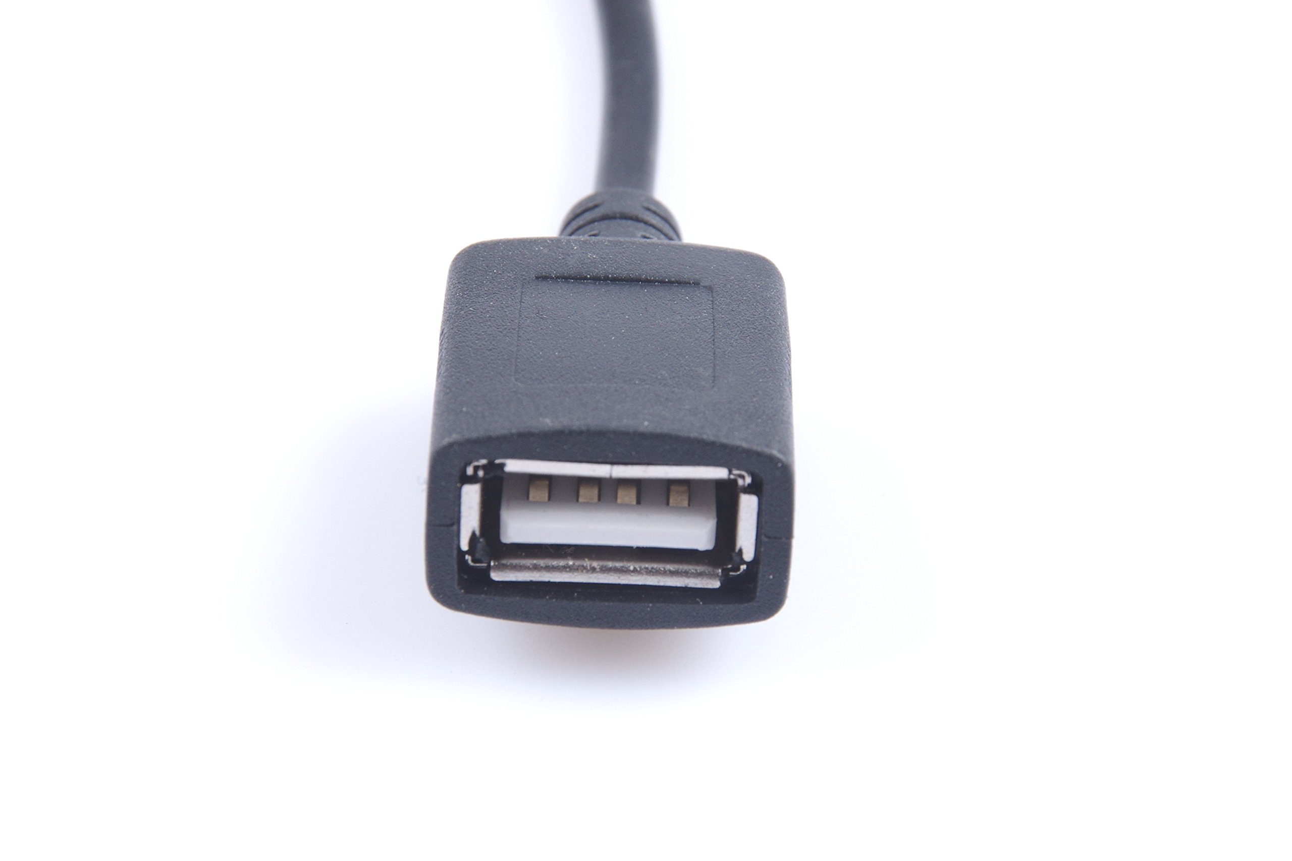 KNACRO DC-DC 12V to 5V 3A Step-Down Power Supply Module Car Power Converter Module A Type USB Female Output Port Over-Temperature Over-Current Short Circuit Protection