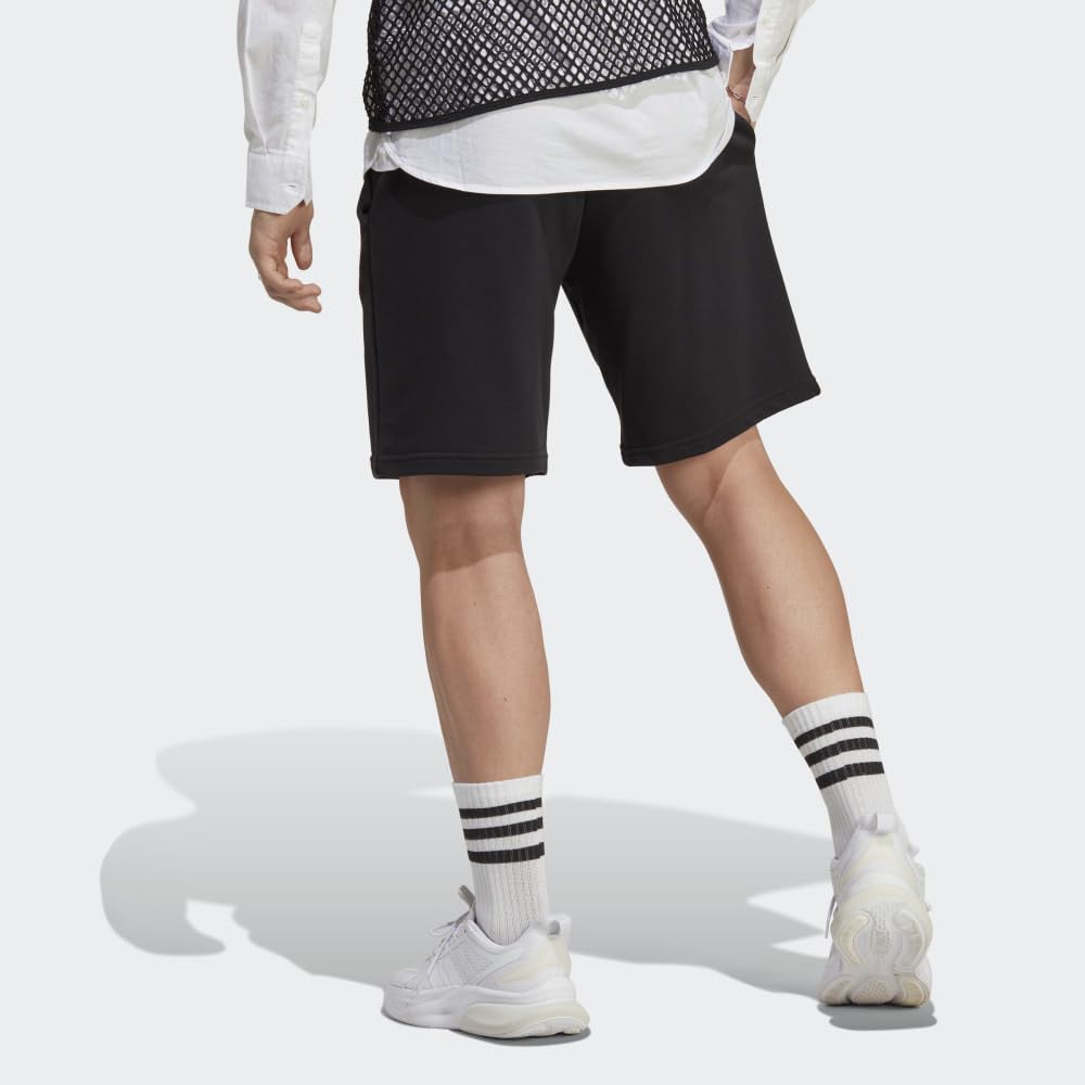 adidas Men's All SZN French Terry Shorts, Black, Large