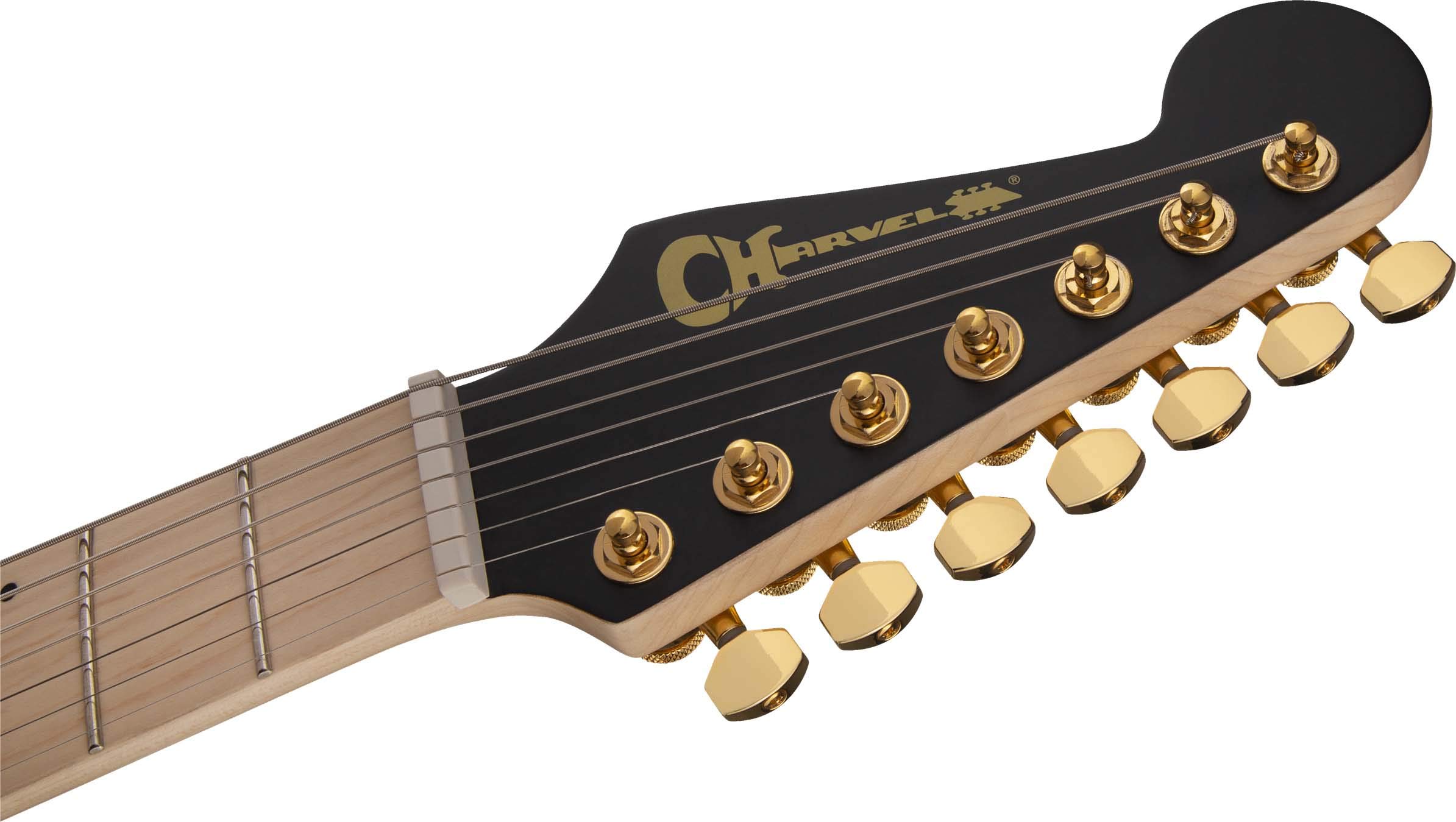 Charvel Pro-Mod Angel Vivaldi DK247 2PT HH - Satin Black