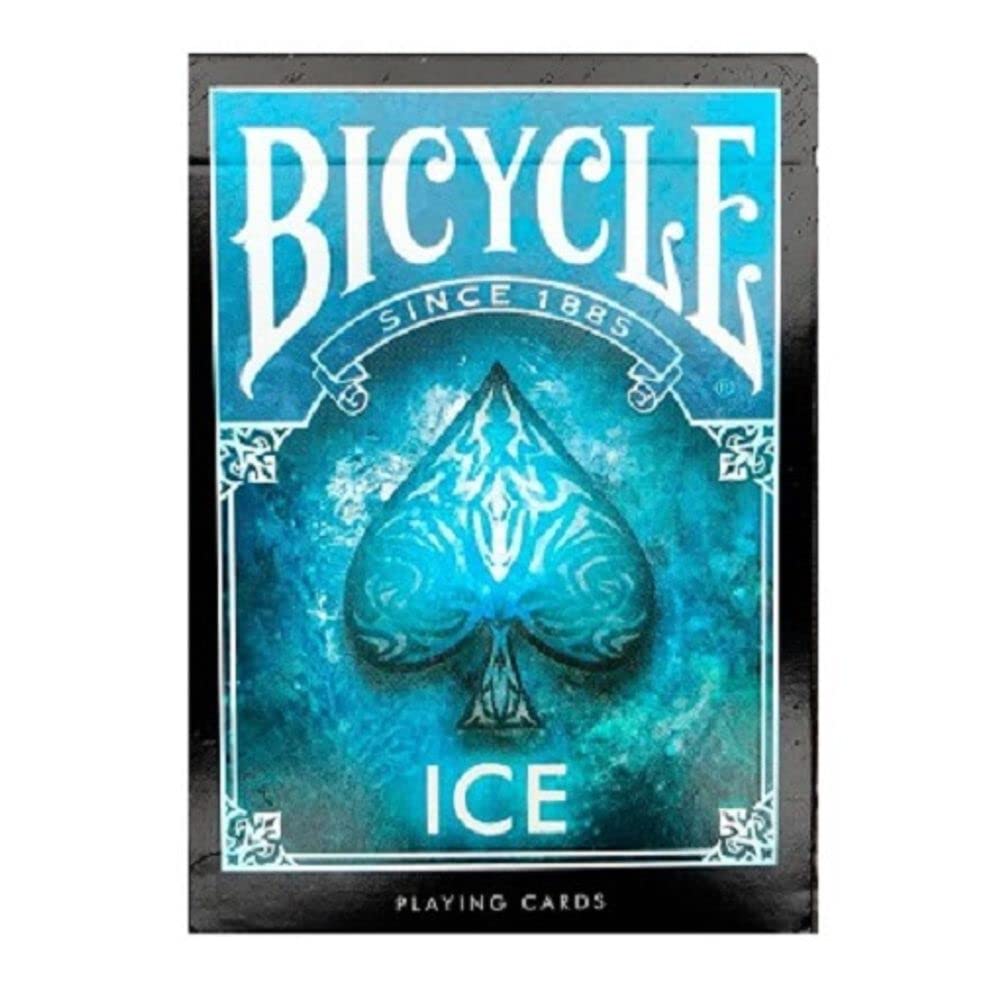 Bicycle Ice Theme Blue Playing Cards, 14-99 years