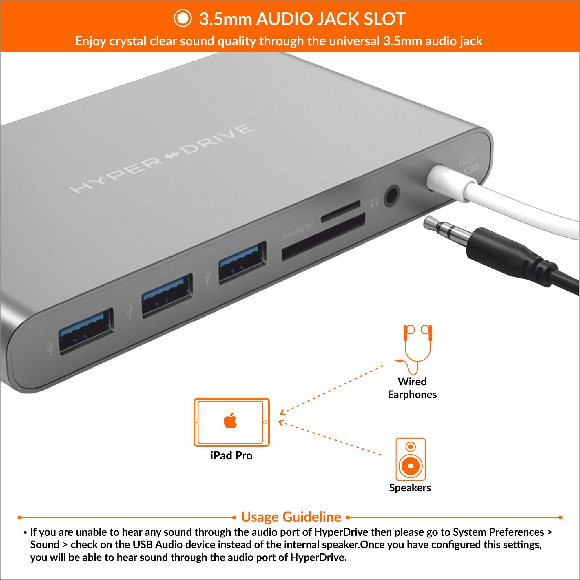 HyperDrive Ultimate 11-in-1 USB C Hub - Type-C Adapter for MacBook Pro/PC, USB-C Devices, HyperDrive USB C Hub w/PD Charging, 5Gbps Data, 4K HDMI, 3xUSB 3.1, VGA, Ethernet Docking Station