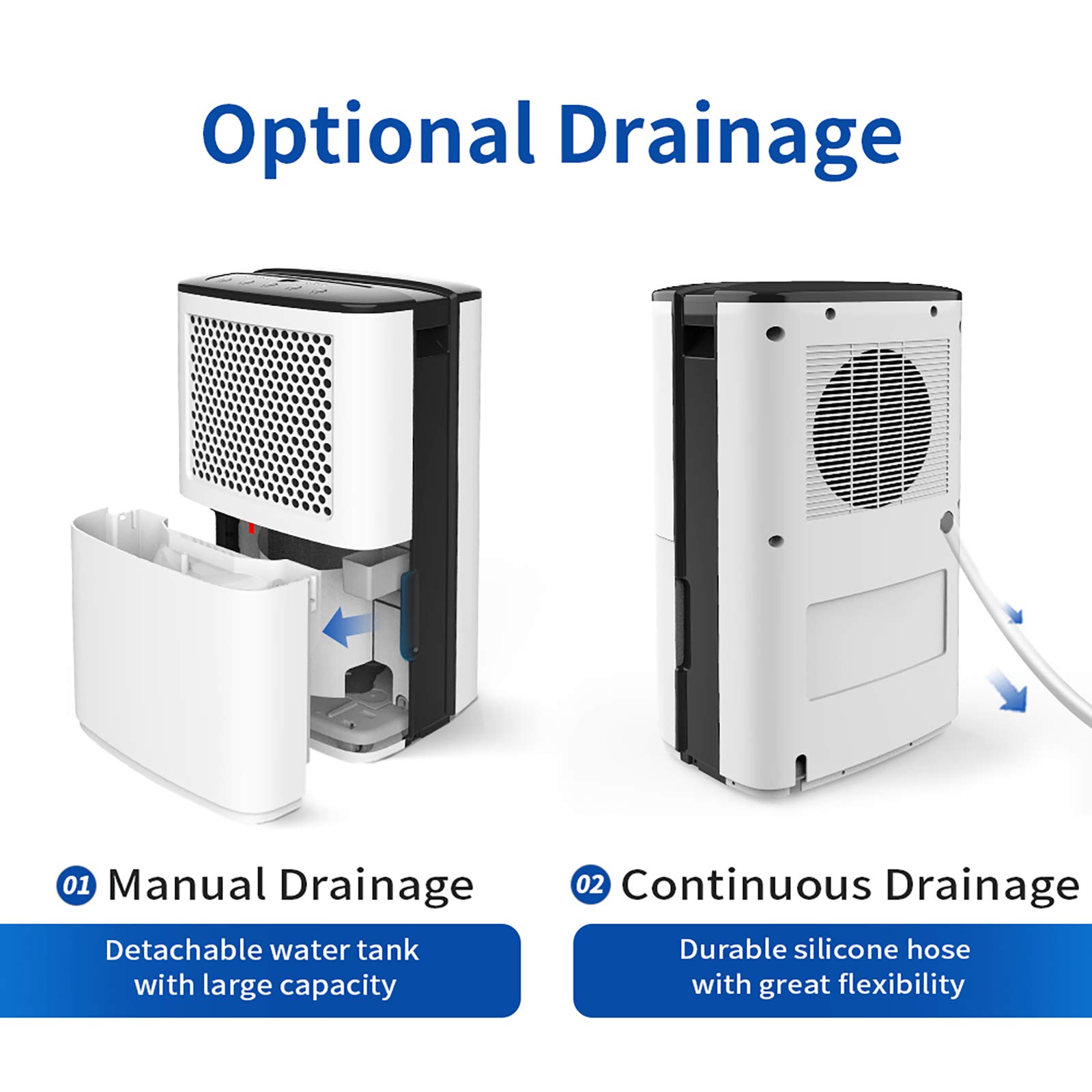 AIRPLUS 50 Pints 3,000 Sq. Ft. Dehumidifier for Medium Spaces and Basements (AP602)