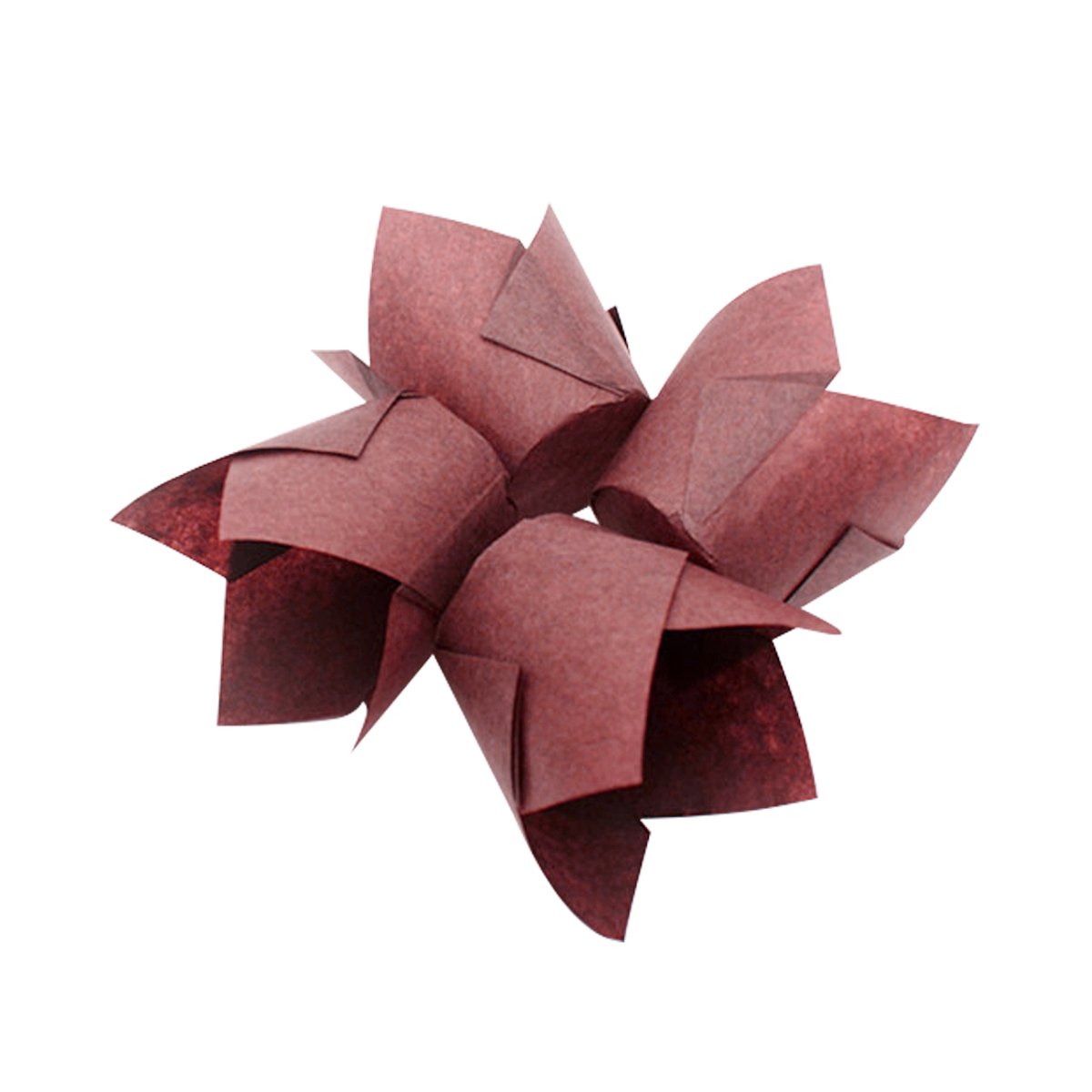 Aunifun 180 Pieces of Tulip Baking Paper Cups Cupcake Muffin Liners Pans Wrappers in 3 Colors, White, Natural, Brown