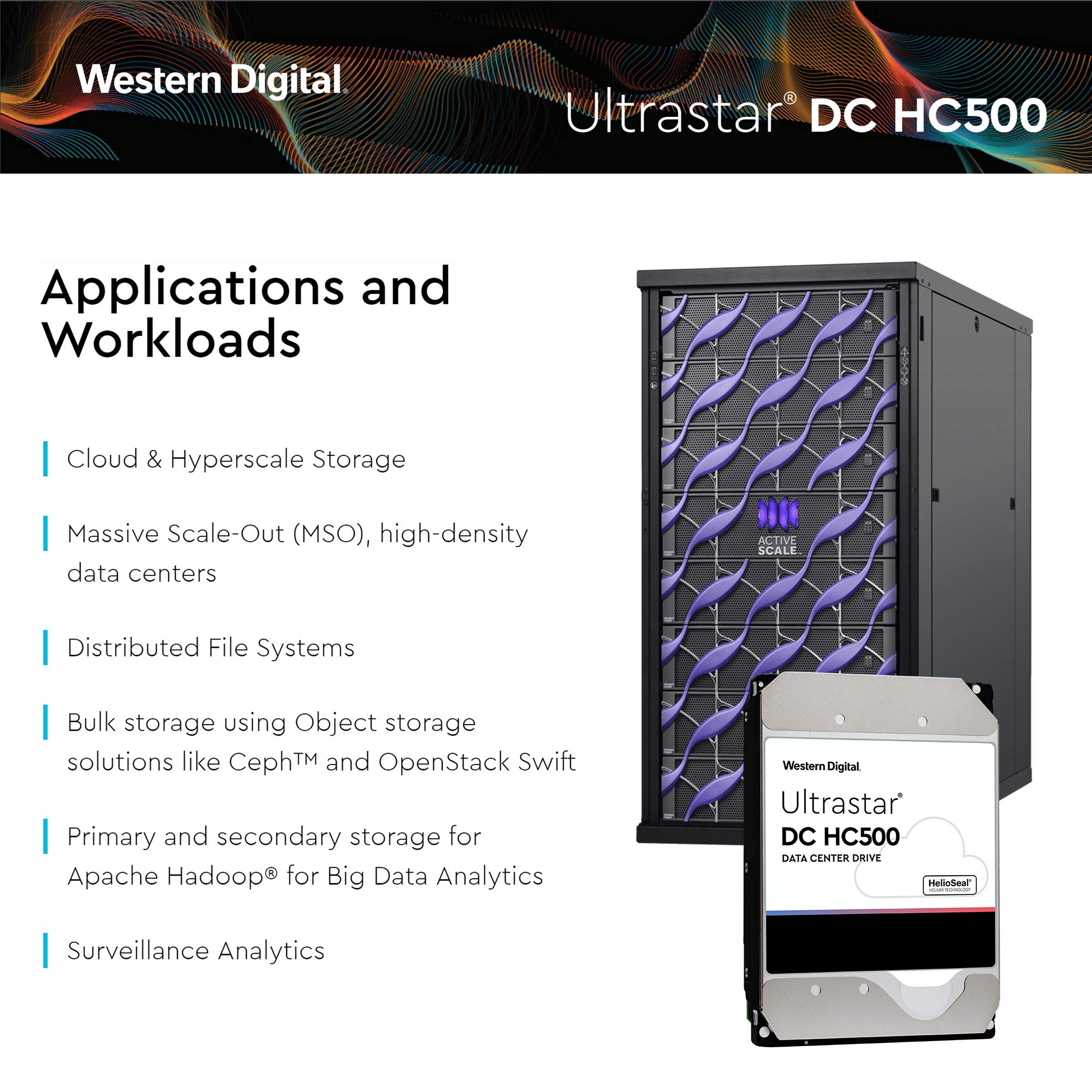 HGST/Western Digital - 0F29590 - HGST Ultrastar He12 HUH721212ALE600 12 TB Hard Drive - 3.5 Internal - SATA (SATA/600) - 7200rpm - 256 MB Buffer - 5 Year Warranty