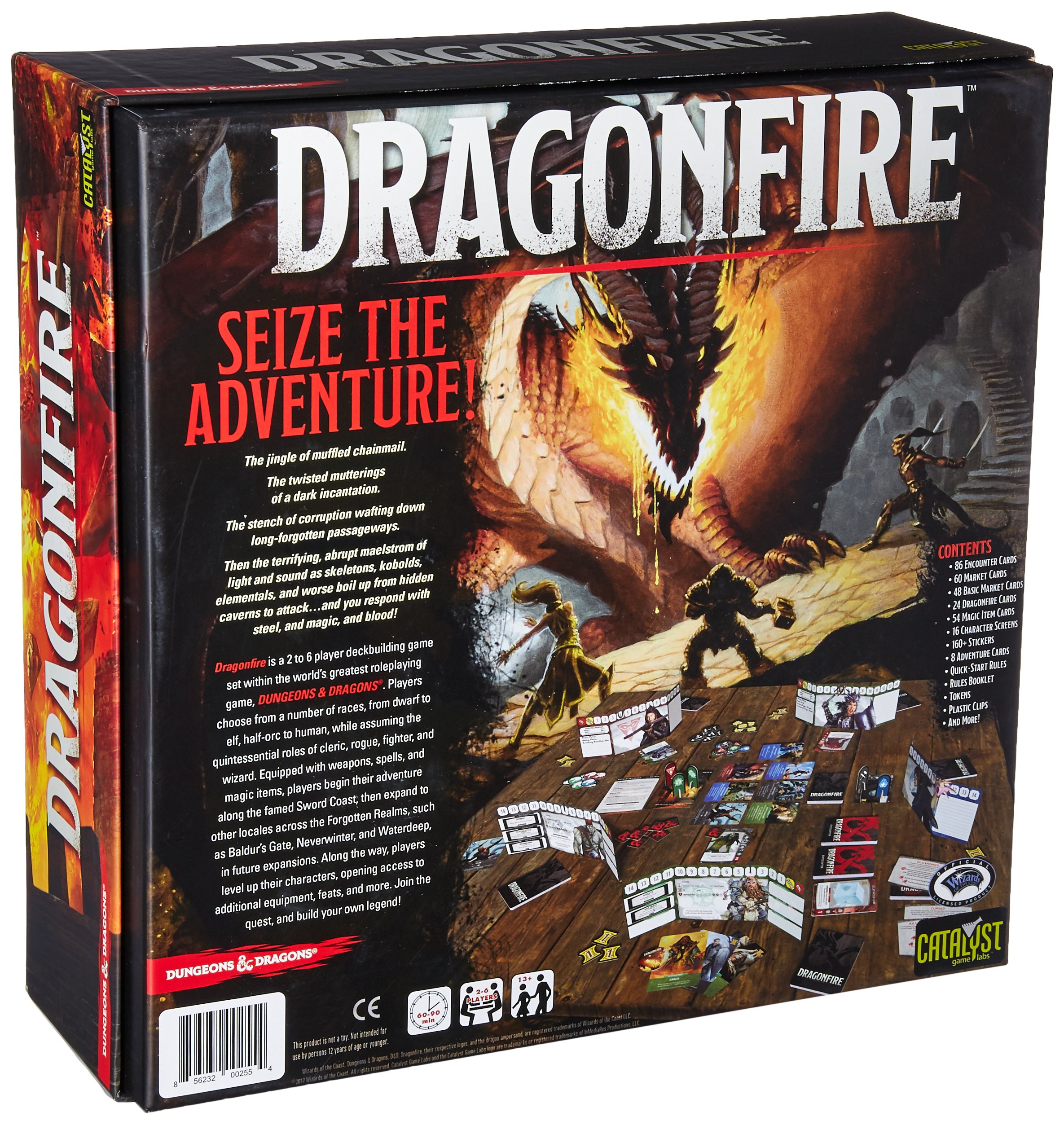 Catalyst Game Labs Dragonfire Deckbuilding Board Games