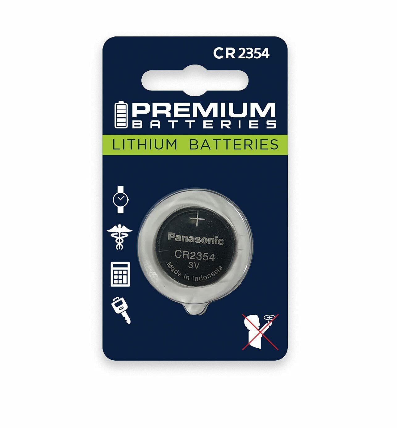 Premium CR2354 3V Lithium Coin Cell - Japanese Engineered High Capacity Batteries (1 Pack)