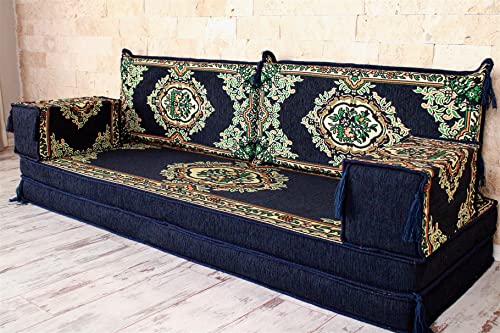 Bench Cushions, Floor Seating, Floor Cushions, Arabic Seating, Arabic Cushions, Arabic Majlis Sofa (With Premium FOAM)