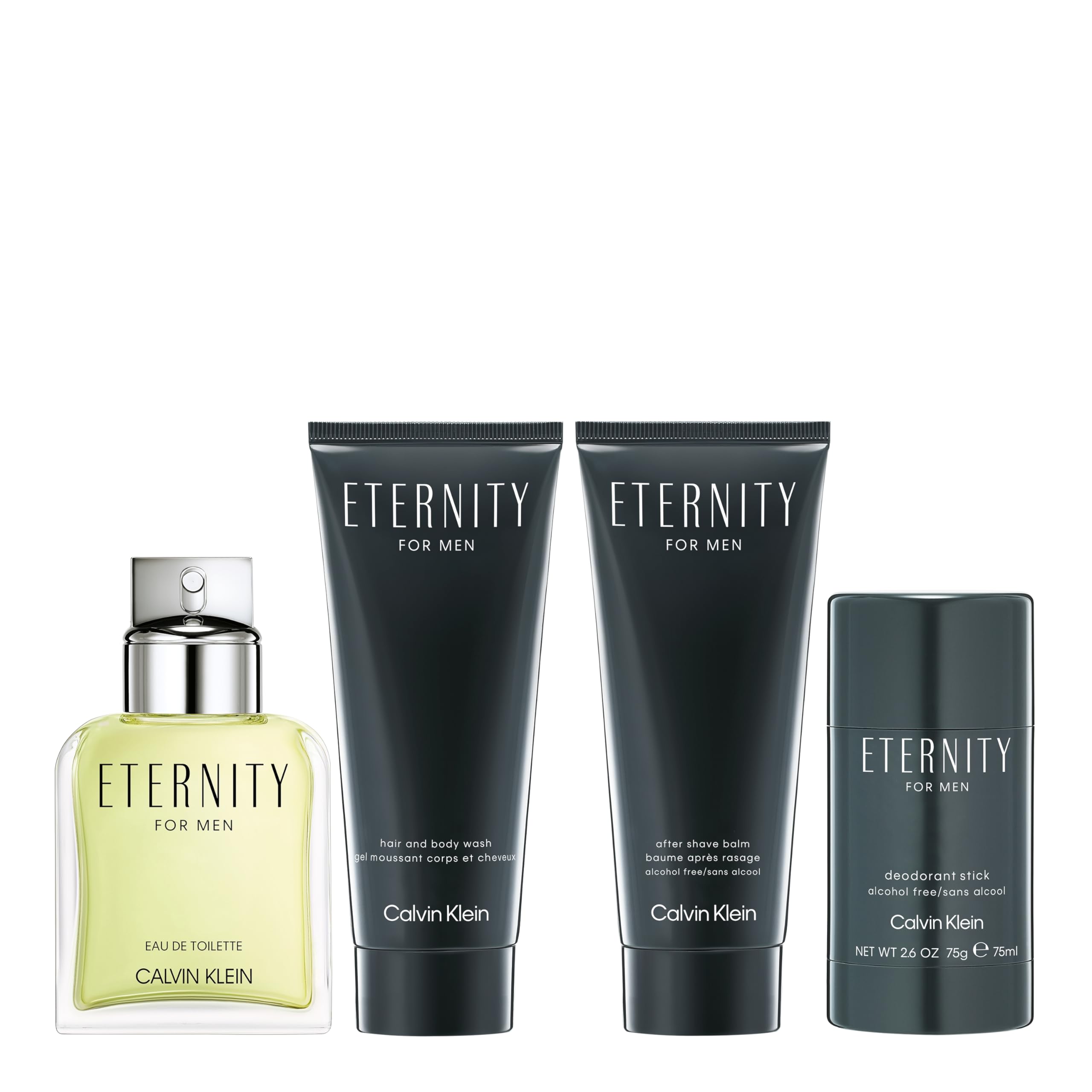 Calvin Klein Eternity Alcohol Free Deodorant Stick for Men, 2.6 Ounce