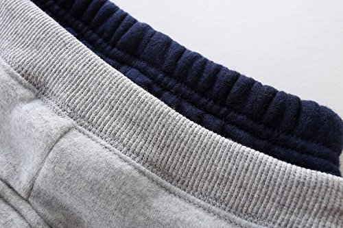 Mud Kingdom Baby Boys Joggers Winter Cute Bear Fleece 18-24 Months Gray