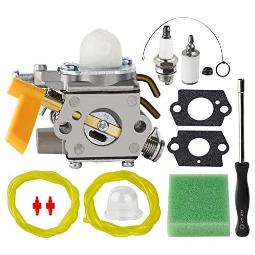 Ferilter CS26 Carburetor for Ryobi CS26 CS30 SS26 SS30 26cc Engine RY09050 RY09056 RY09053 RY28040 Weed Eater Trimmer Blower 308054043 308054077 Carburetor Replace for Homelite UT32650 UT32601A
