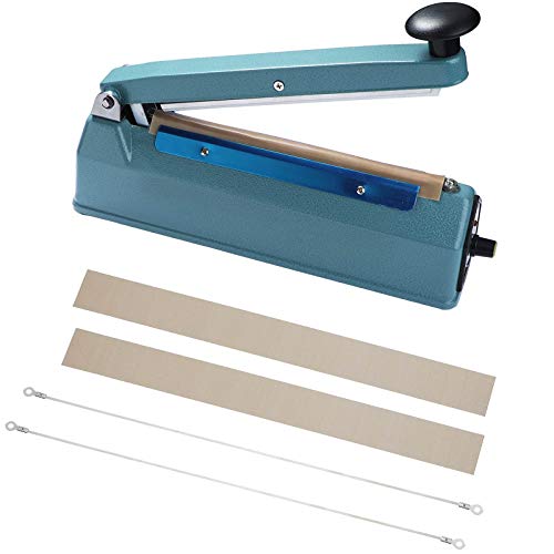 Honoson 10 Pieces Impulse Sealer Spare Repair Parts Kit Heating Element Service Heat Seal Strips Replacement Elements Compatible with F-400, FS-400, PFS-400