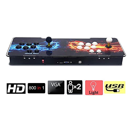 846 Game in One Double Rocker Arcade Double Boxing English Version Children's Gift Ergonomic Design Game Console