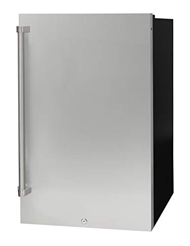 Danby DAR044A1SSO / DAR044A1SSO-6 / DAR044A1SSO-6 4.4 Cu. Ft. Freestanding Stainless Steel Outdoor Refrigerator