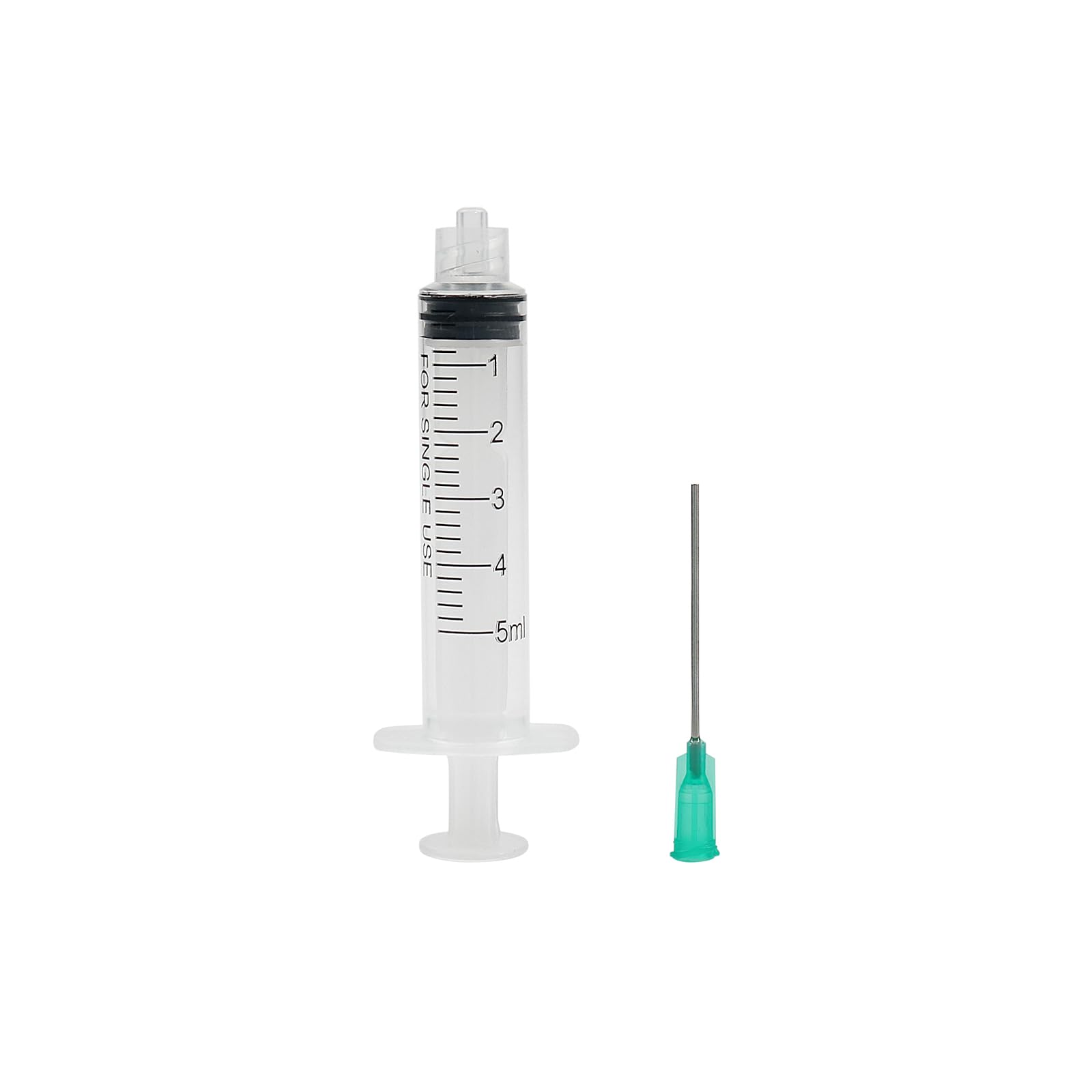 Shintop 10pcs 5ml Syringe with 18Ga 1.5 Inches Blunt Tip Needles for Experiments, Industrial Use