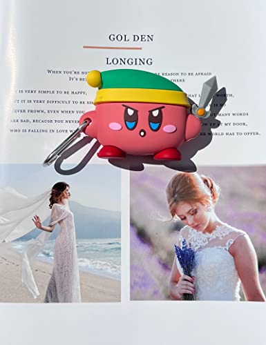 Case Design for Apple AirPods Pro Case Adorable Cartoon Cover Silicone Shockproof 3D Monster Cute Kawaii Protective Case Anti-Fall Case for Airpod Pro Case with Carabiner Ring