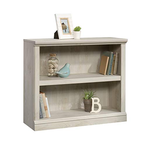 Sauder Select 2 Shelf Bookcase, L: 35.28" x W: 13.23" x H: 29.92", Chalked Chestnut finish