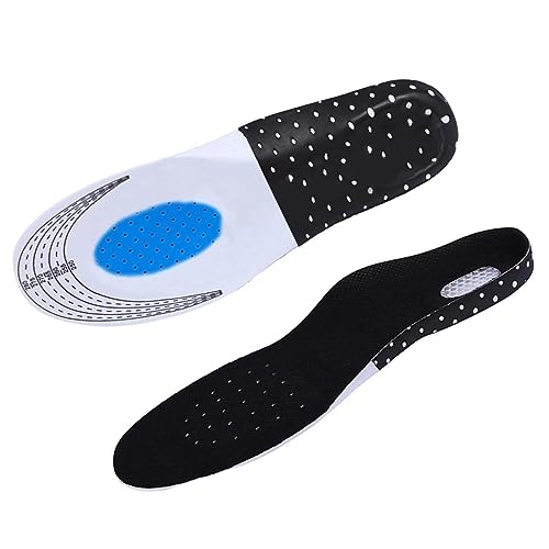 Arch Support Inserts, Plantar Fasciitis Insoles, Shoe Inserts for Women and Men, Heel Pain Relief, Insoles for Standing All Day, Flat Feet Pain Relief, Orthotic Inserts, Breathable & Anti-Slip, S
