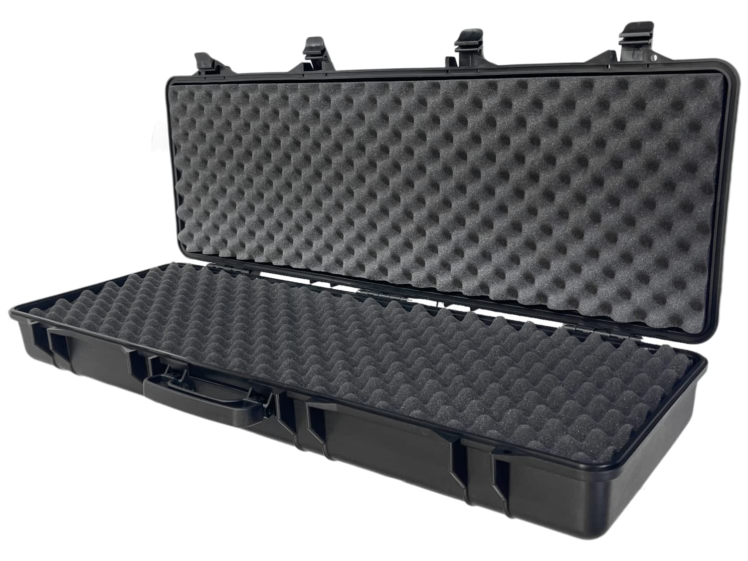 A&N TRIMEX Airsoft Rifle Case - Fits Rifles up to 42 Inches - Sturdy, Crushproof, Padlockable - High-Quality Polymer