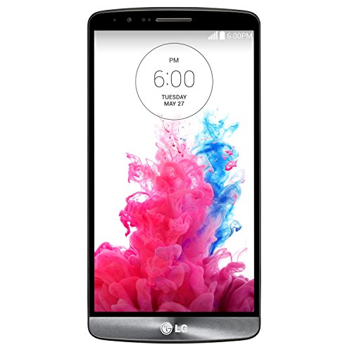 LG G3 D851 4G LTE, 32GB, (GSM Unlocked) Smartphone, Metallic Black