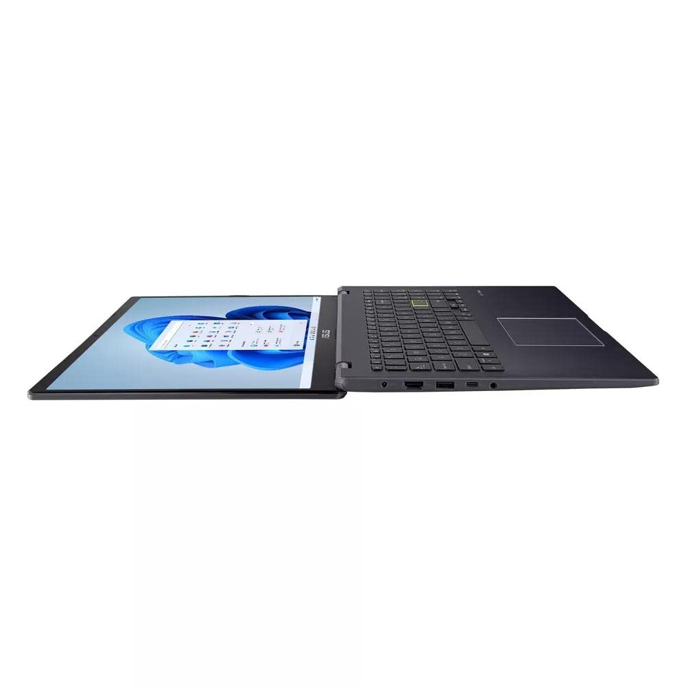 ASUS Newest Ultra Thin Laptop, 15.6” HD Display, Intel Pentium Processor, 384GB SSD(128GB eMMC+256GB PCIe SSD), 4GB RAM, WiFi, Bluetooth, USB, Windows 11 Home S, 1 Year Microsoft 365, Black, JVQ+MP