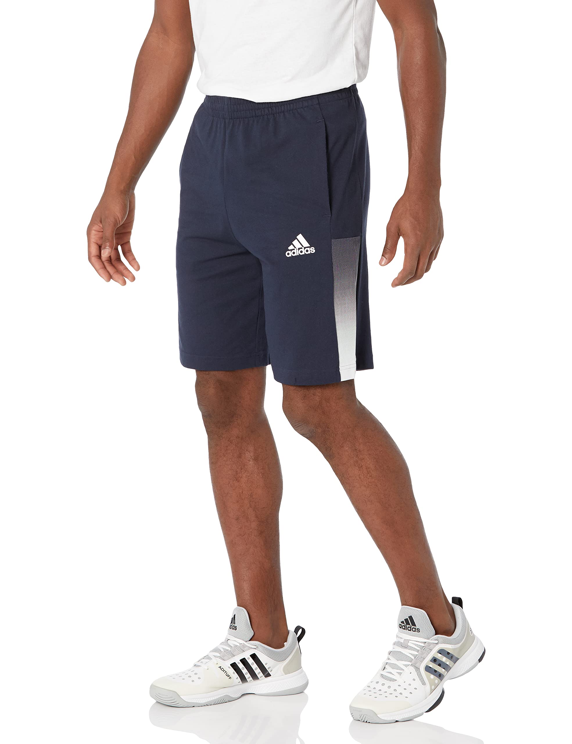 adidas Men's Essentials Summer Pack Single-Dye Shorts, Ink, Large