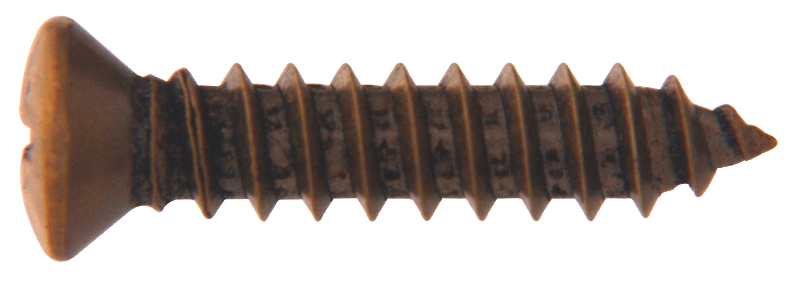 Hillman 2846 6 x 3/4-Inch Flat Head Antique Brass Decorative Sheet Metal Screw, 30-Pack