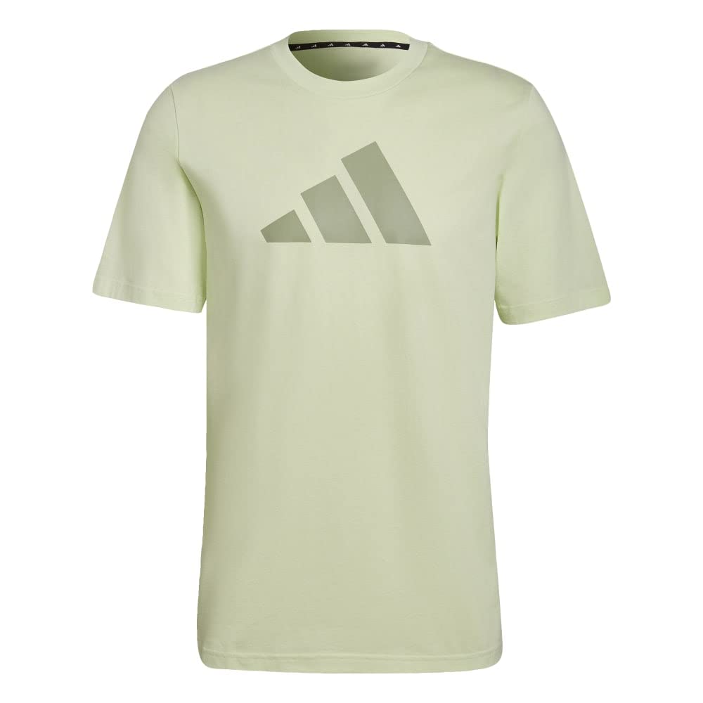 adidas Men's Future Icon Three Bar Tee, Light Purple, X-Large