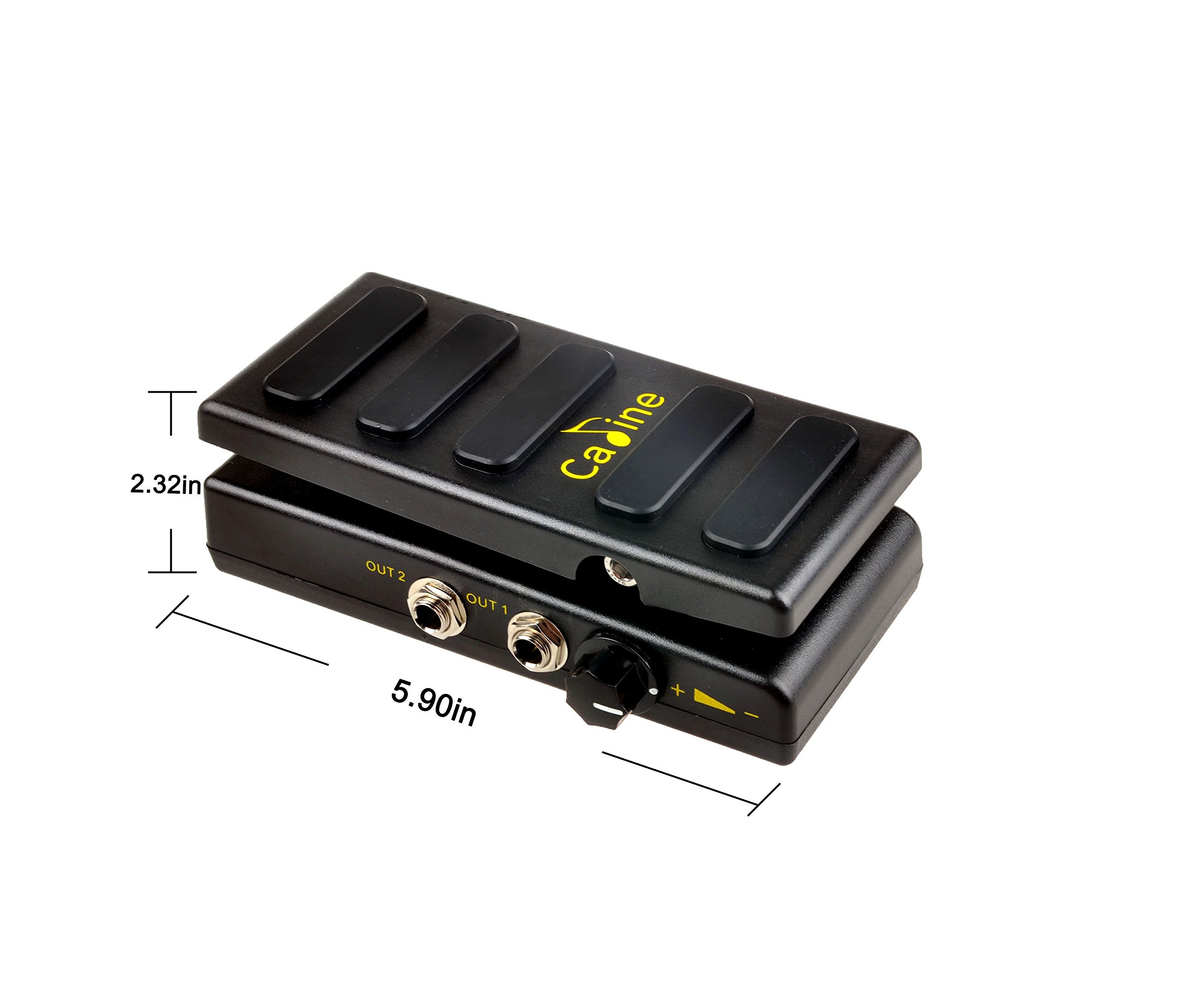 Caline CP-31P Guitar Effect Pedal Volume Pedal with Boost Funtion Two in.Two Out