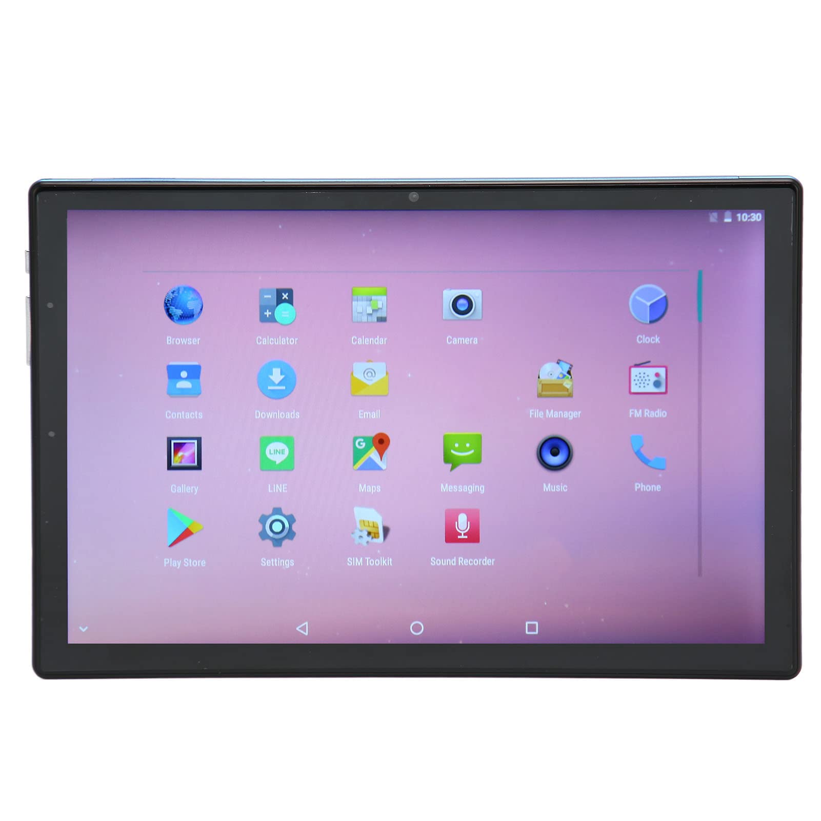 Airshi Tablet, 4G Network 5GWIFI Blue IPS HD Large Screen 10in Tablet for Travel (US Plug)