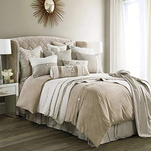 HiEnd Accents Fairfield (Taupe) Chevron Herringbone Throw Blanket