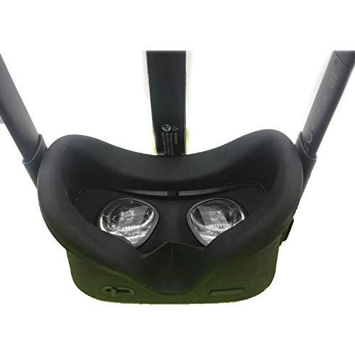 VR Face Silicone Cover Mask & Face Pad for Oculus Quest Face Cushion Cover Sweatproof Lightproof