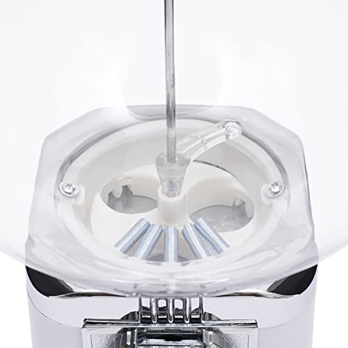 Gdrasuya10 Vending Machine, 18.11" Big Bubble Gumball Machine Lockable Candy Gumball Dispenser Machine Large Capacity Toy Vending Machine for 1.26inch Ball or Candy, White