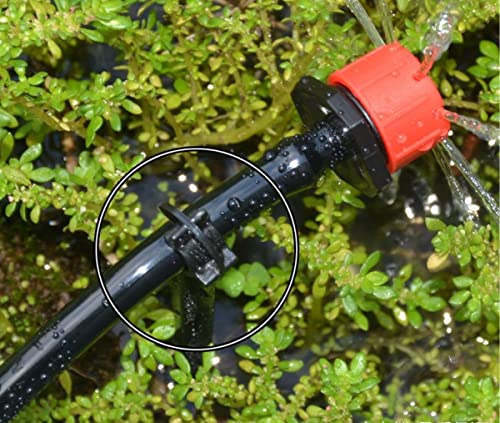 Balter-D 200 Pack Irrigation Drip Support Stakes 1/4 Inch Tubing Hose Holder