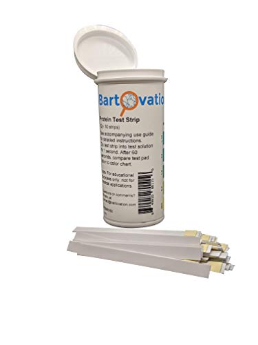 Residual Protein Food Test Strips, 0-10 g/L [Vial of 50 Strips]