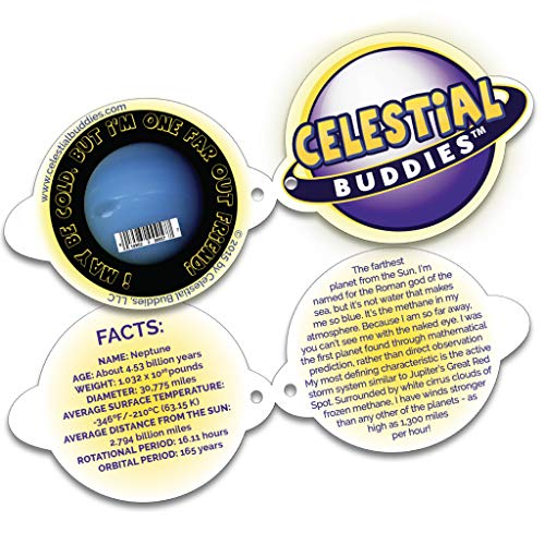 Celestial Buddies Neptune Buddy Science Astronomy Space Solar System Educational Plush Stuffed Planet Toy