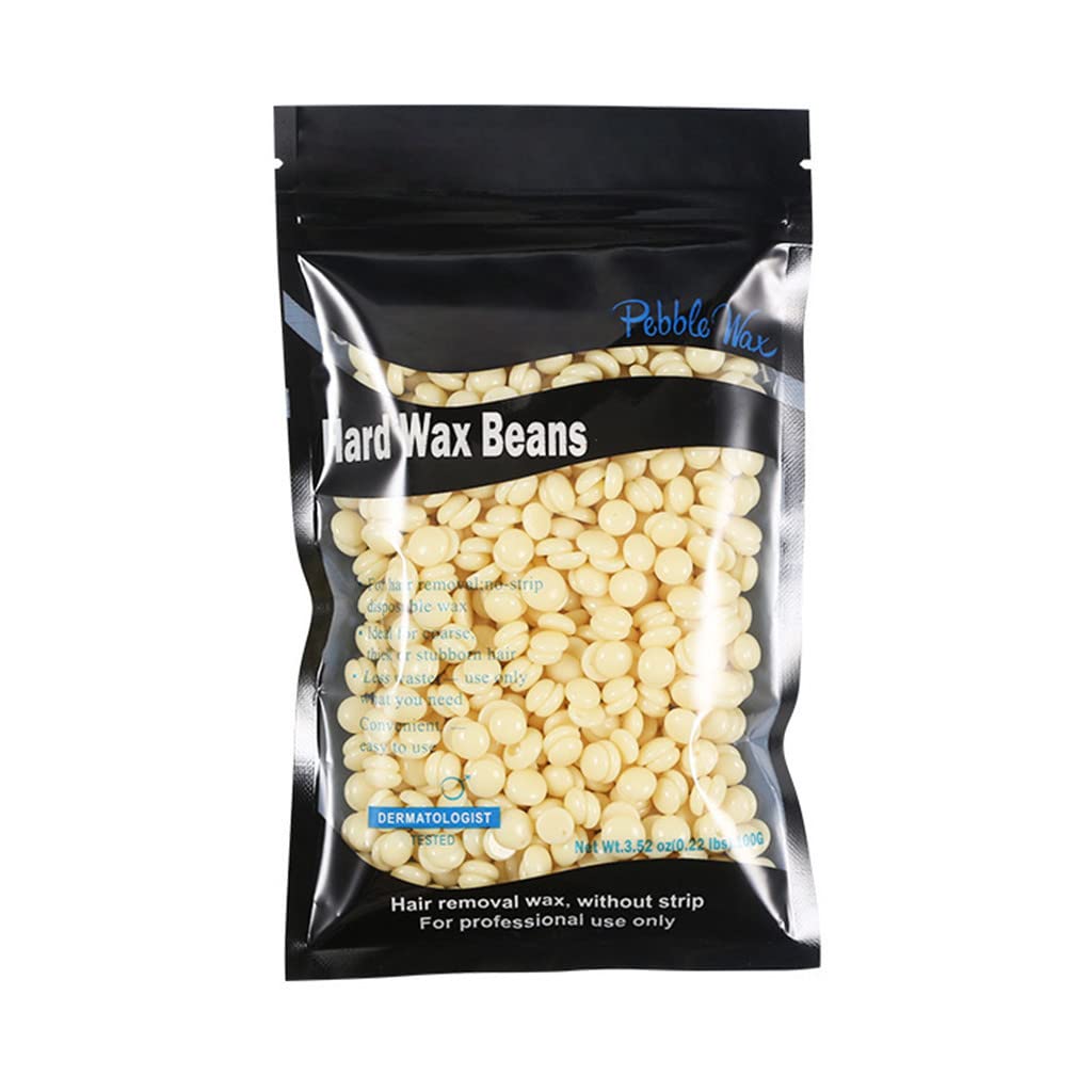 Beeswax Wax Beads Hard Wax Beads For Hair Removal 100g 35 OZ Total 10 Colors Hard Wax Beans Pack Bulk Wax Pearls For Home Waxing Hair Removal Waxing Products（C)