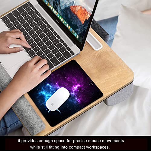 SHALYSONG Mouse pad Personalized Design Galaxy Computer Mousepad, Washable Non-Slip Rubber Mousepad 9.5 X 7.9 inch