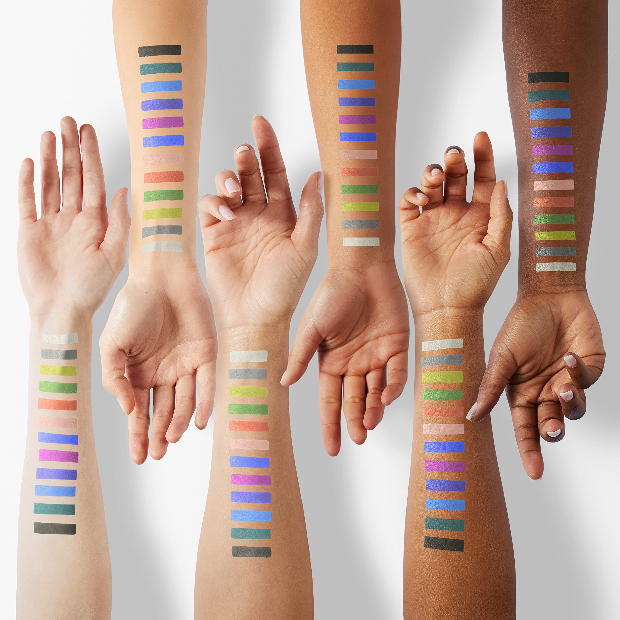 L.A. Girl Beauty Brick Eyeshadow Collection, GES334A Neon GES334A