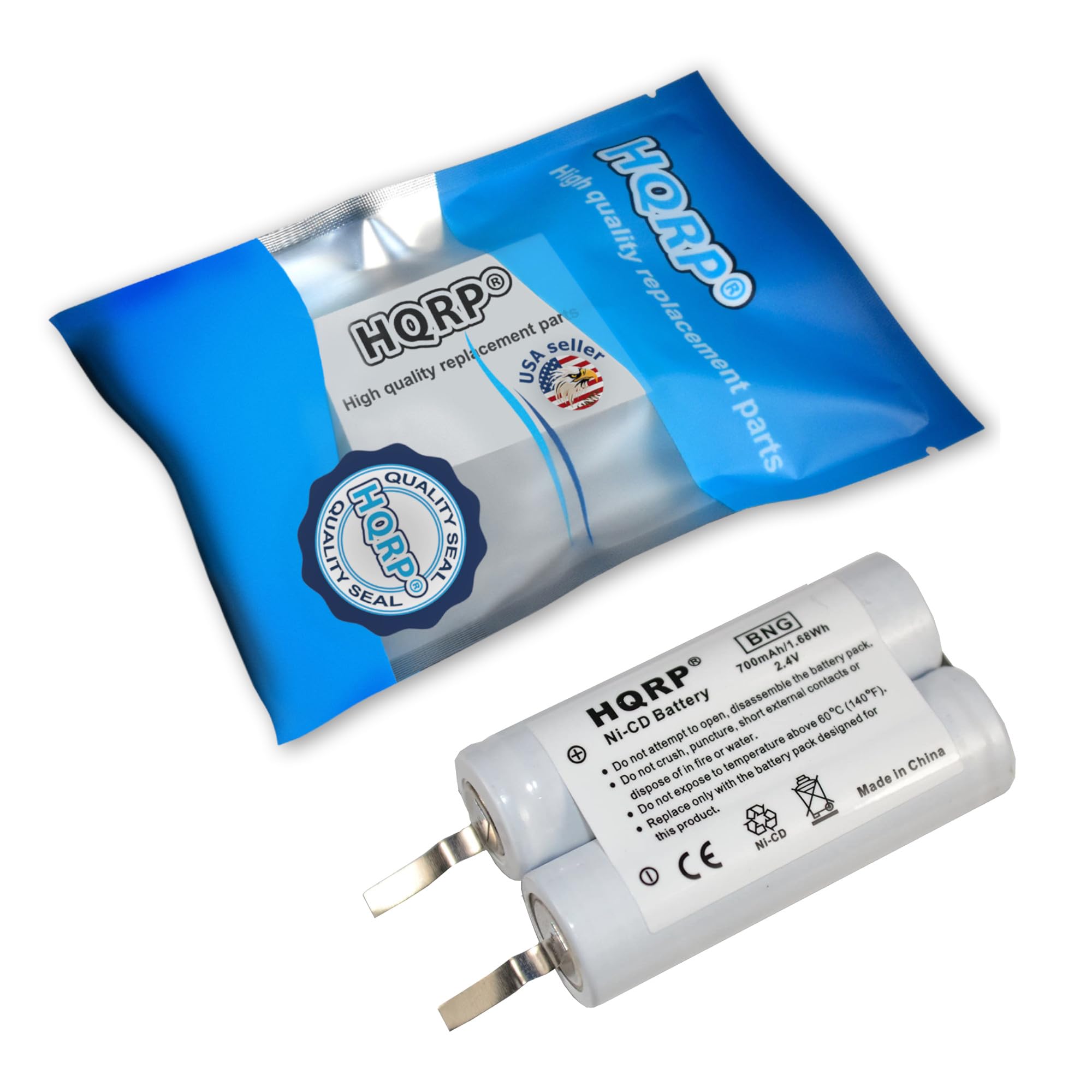 HQRP Battery Compatible with Philips Norelco 7737X 7745X 7775X 7825XL 7845XL 7864XL Razor/Shaver Plus Screwdriver