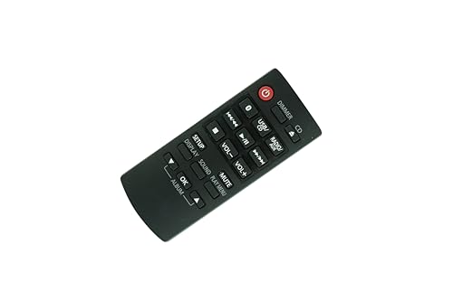 HCDZ Replacement Remote Control for Panasonic N2QAYB001019 SC-AKX200 SC-AKX200 SC-AKX200E SC-AKX220 SC-AKX220LMK N2QAYB001149 SC-UA3 Micro CD Stereo Audio System