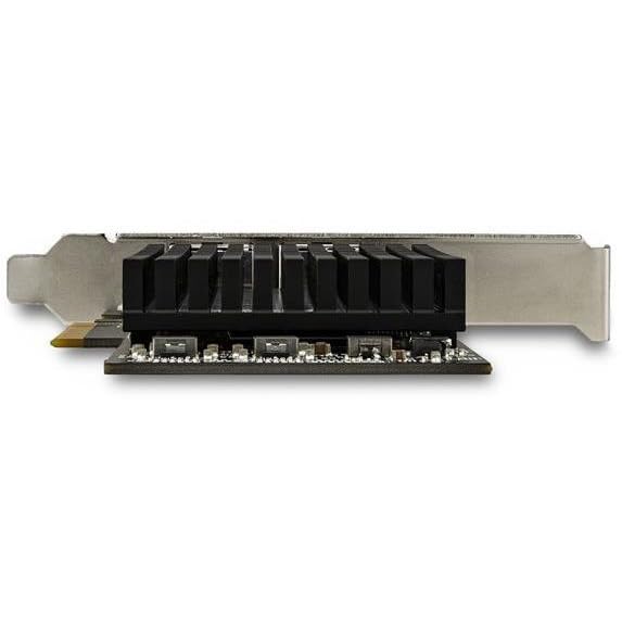 StarTech.com Dual Port 10G PCIe Network Adapter Card - Tehuti TN4010 10GBASE-T & NBASE-T PCI Express Network Interface Adapter 10/5/2.5/1GbE Multi Gigabit Ethernet 5 Speed NIC LAN Card (ST10GSPEXNDP)