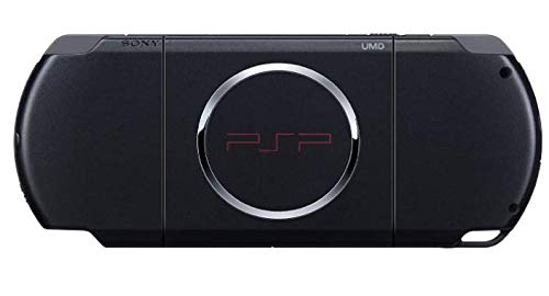 PSP Slim and Lite 3000 Series Handheld Gaming Console with 8GB Memory Card (Renewed) (Red/Black)