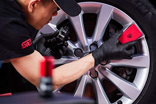 SGCB Pro Ceramic Coating Sponge Applicator Kit Pack of 10, 3.3” x 2” Tire Dressing Applicator Sponge Car Foam Block for Nano Coating, Glass Coating, Wheel Tire Shine Detailing