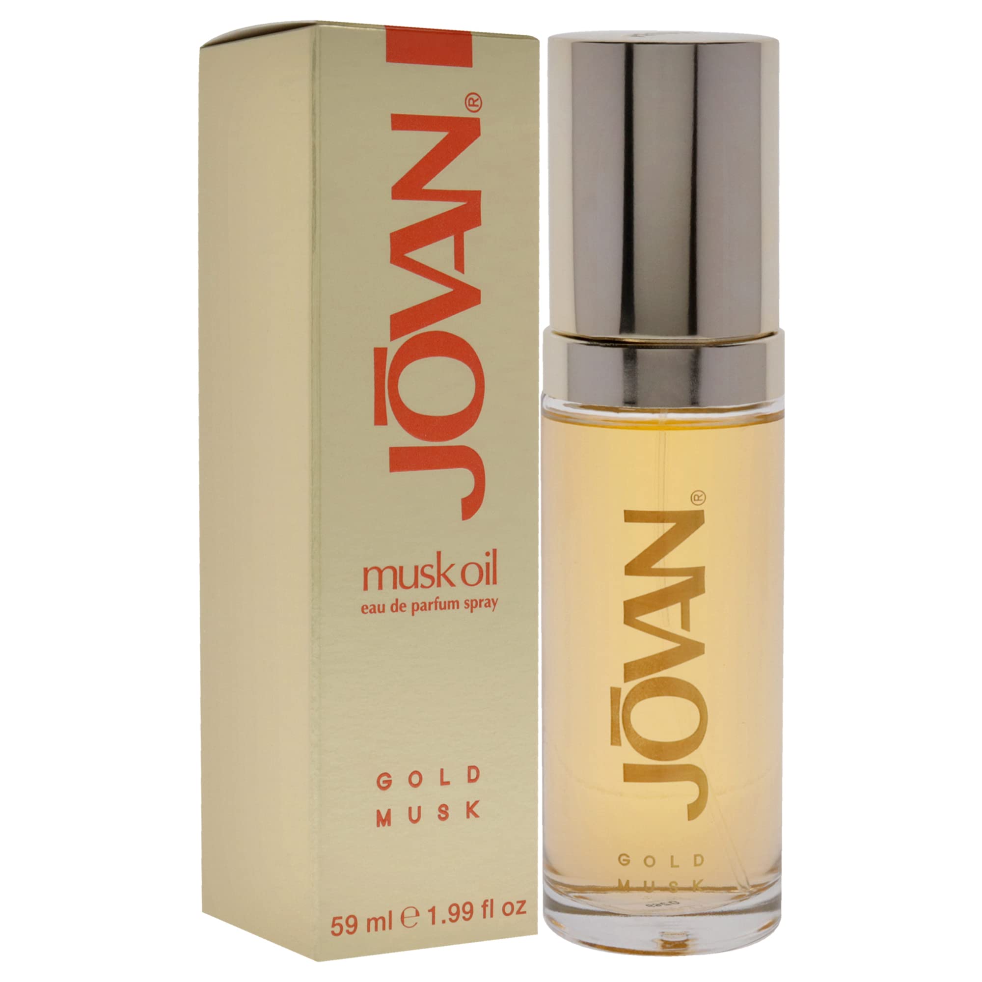 Jovan Jovan Musk Oil Gold EDP Spray Women 1.99 oz