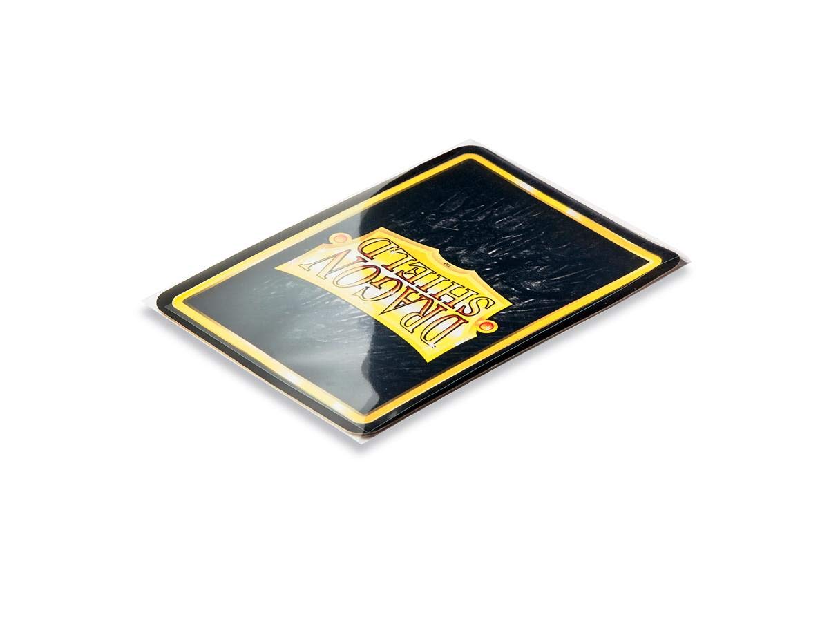 Dragon Shield 100 Standard Size Perfect Fit Clear Resealable Sleeves (1 Pack)