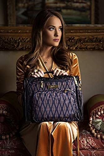 JuJuBe B.F.F Multi-Functional Convertible Diaper Backpack/Messenger Bag, Legacy Collection - The Versailles