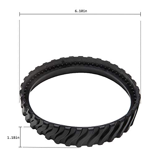 ATIE MX8 Elite MX6 Elite MX8 MX6 Pool Cleaners Tire Track R0526100 Replacement for Zodiac MX8 Elite, MX6 Elite, MX8, Mx6 Pool Cleaner Tire Track R0526100 (4 Pack)